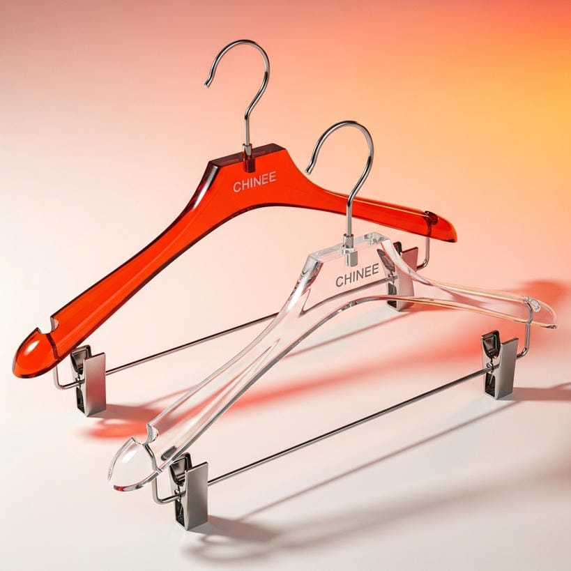 Customizable Plastic and Metal Hangers for Garment Retail and Storage ...