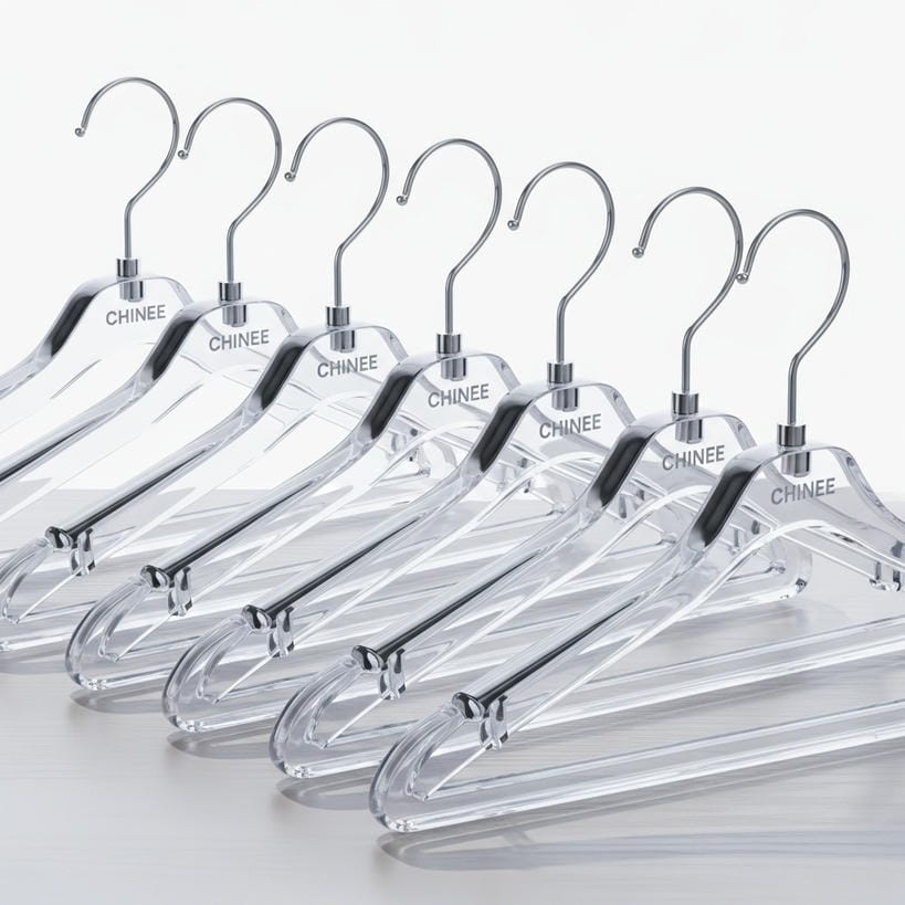 Customized Transparent Hangers for Fashion and Retail Industry - Chinee ...