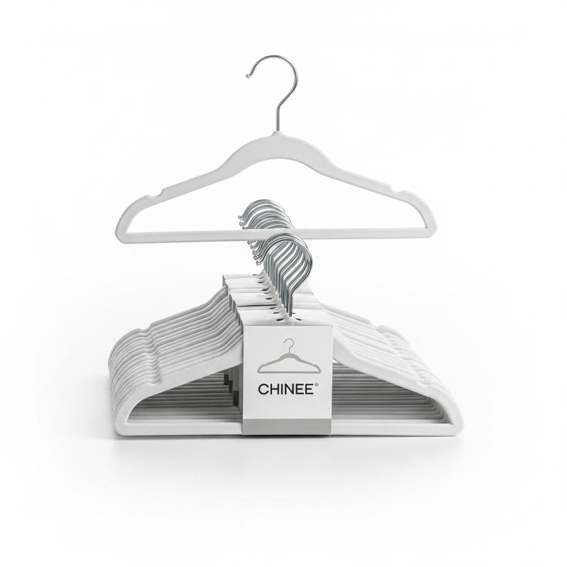 Customizable White Plastic Hangers for Retail and Gallery Displays ...