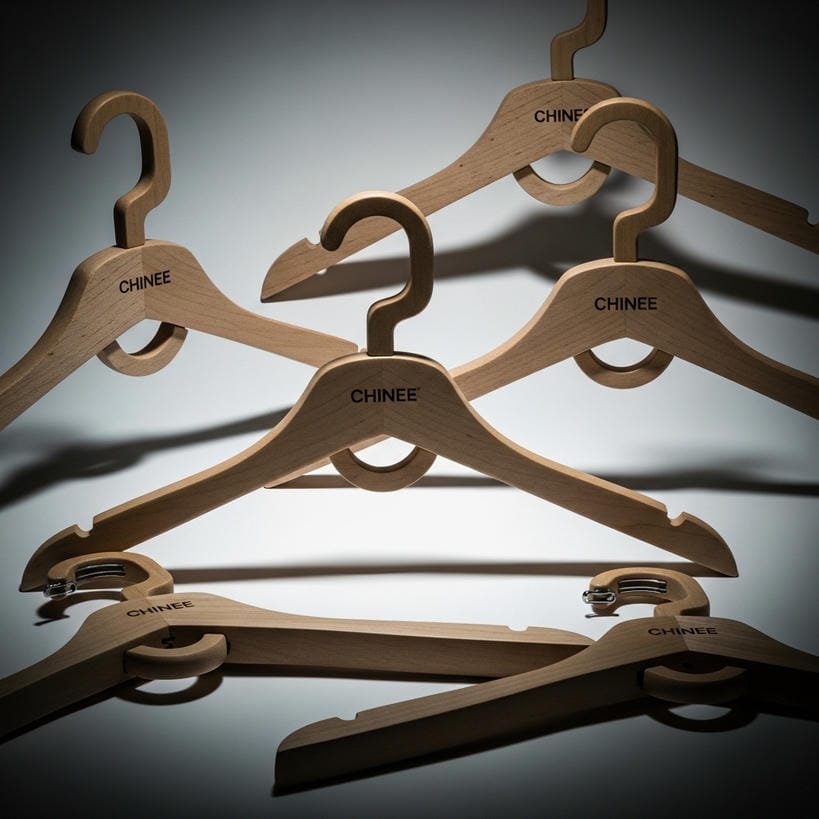 Customized Wooden Hangers for Garment Retail and Storage Industry ...